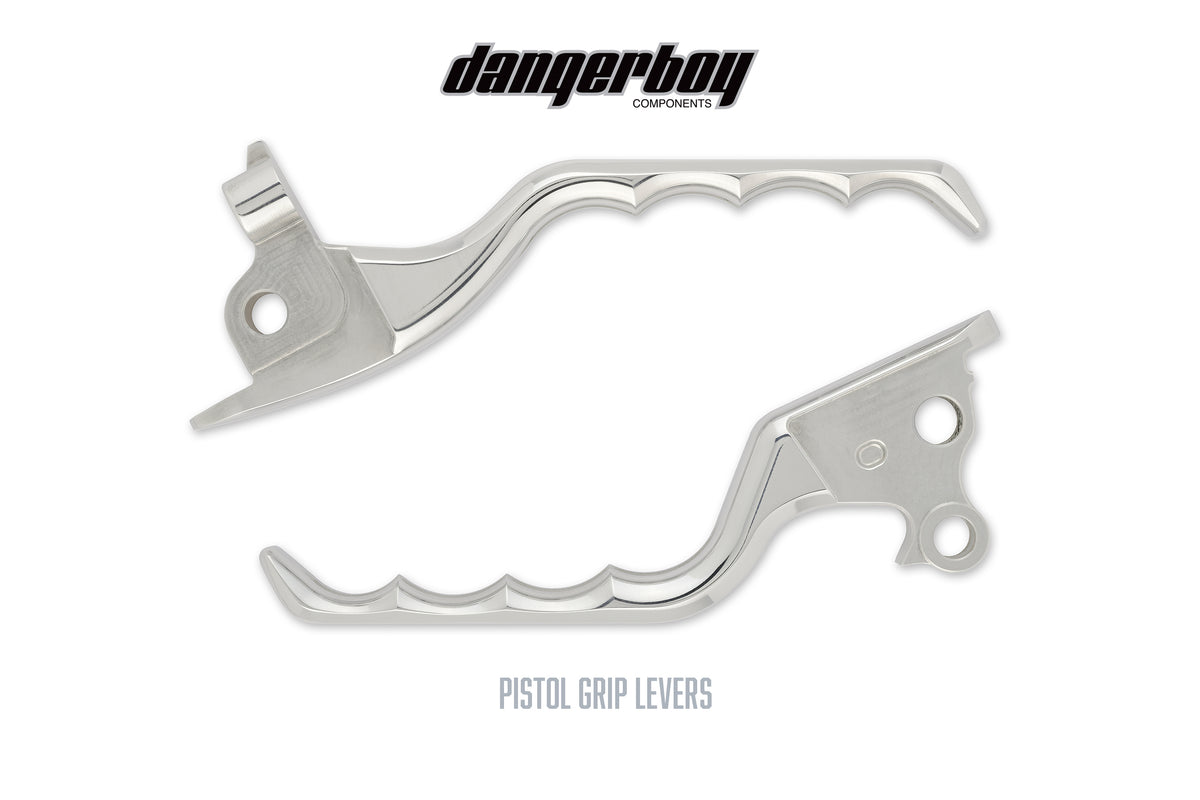 Touring Pistol Grip Lever - Polished – Dangerboy Dealers